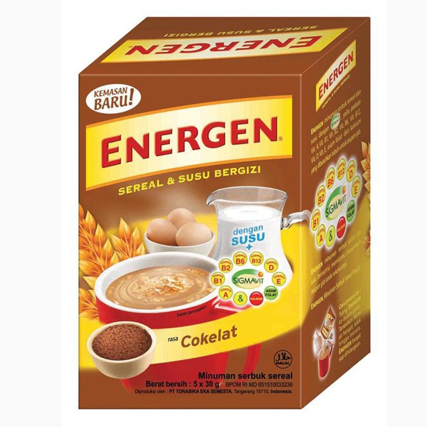 Jual Energen Choco Box 5Sx29G | Shopee Indonesia