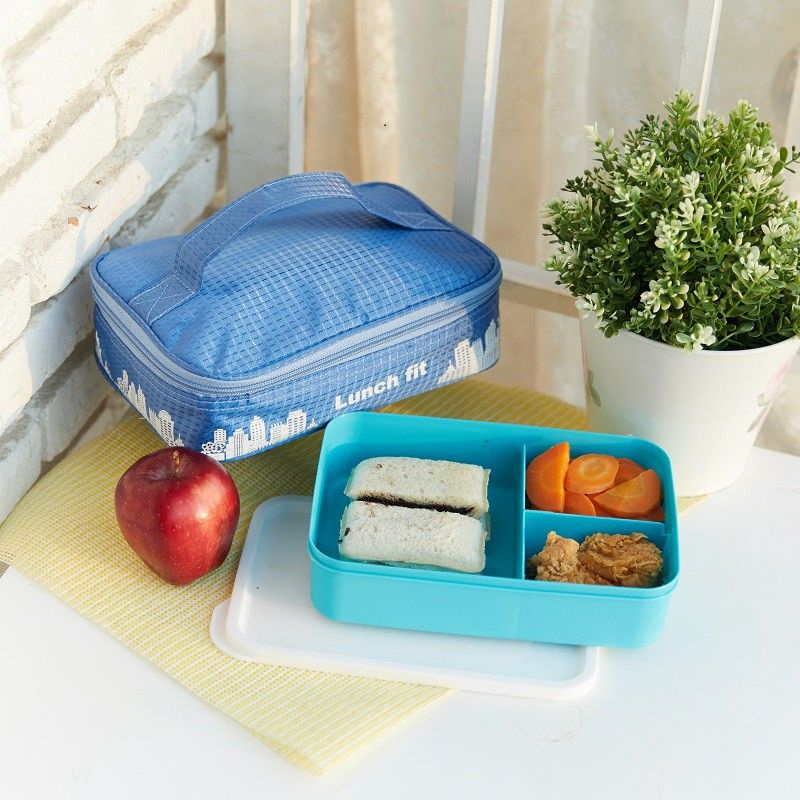 Jual Set kotak makan / lunchbox set bag / kotak makan bekal anak | Shopee Indonesia