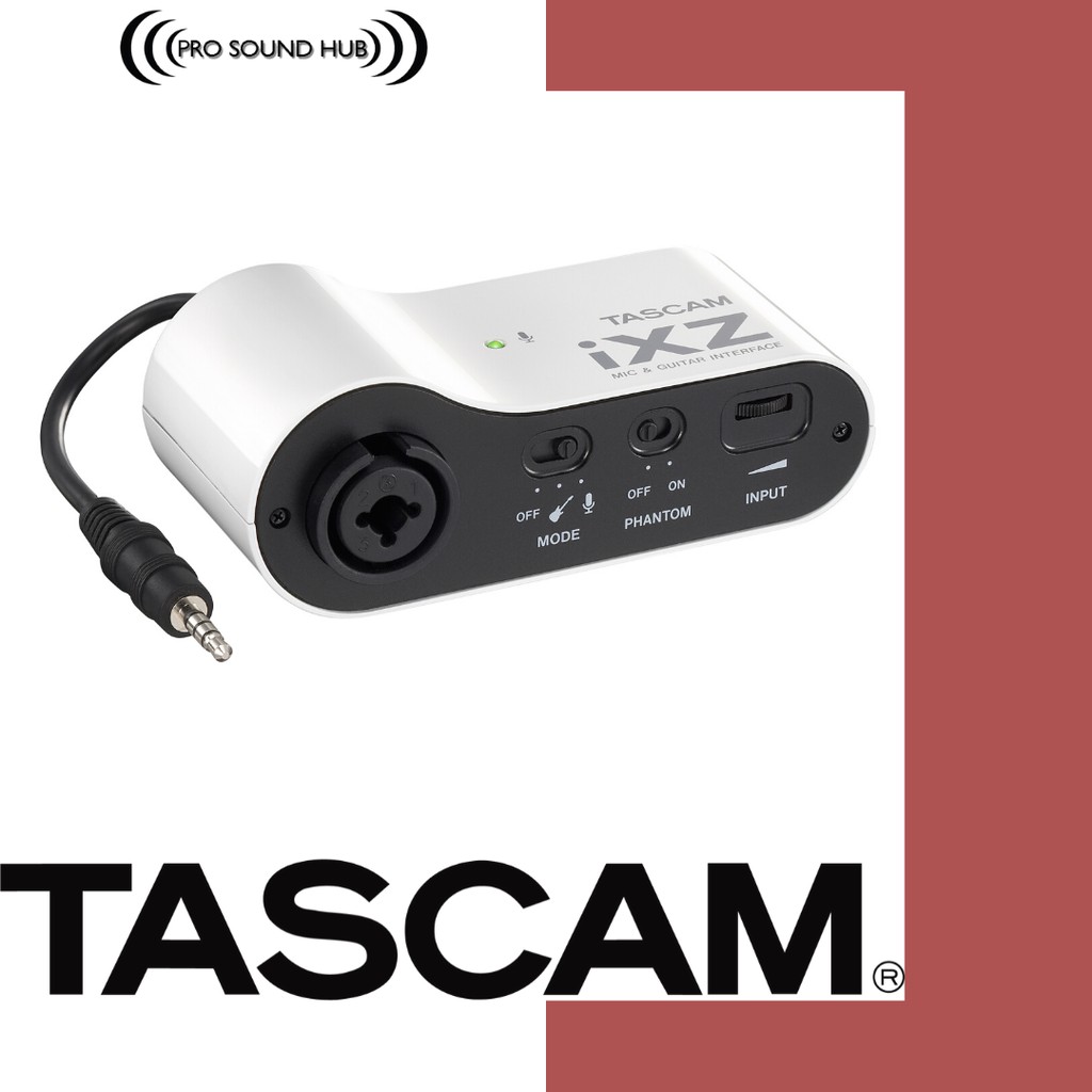 Jual Tascam iXZ Soundcard Audio Interface for Smartphone | Shopee Indonesia