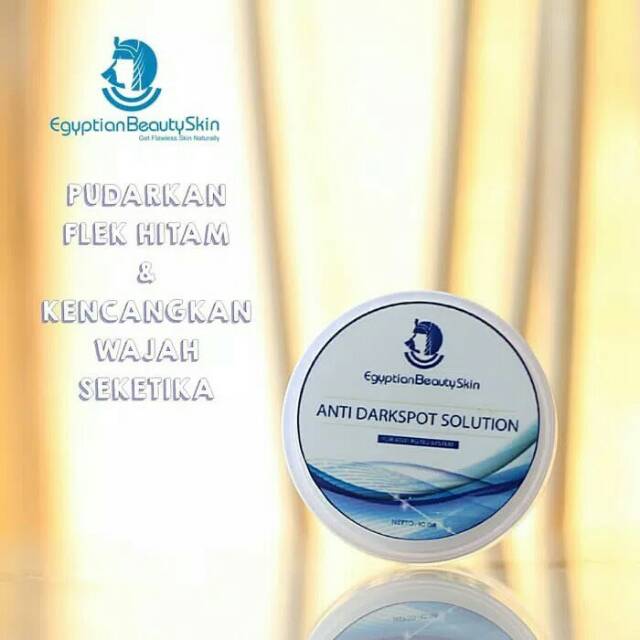 Jual Anti dark spot solution 10g cream flek hitam egyptian skin ...