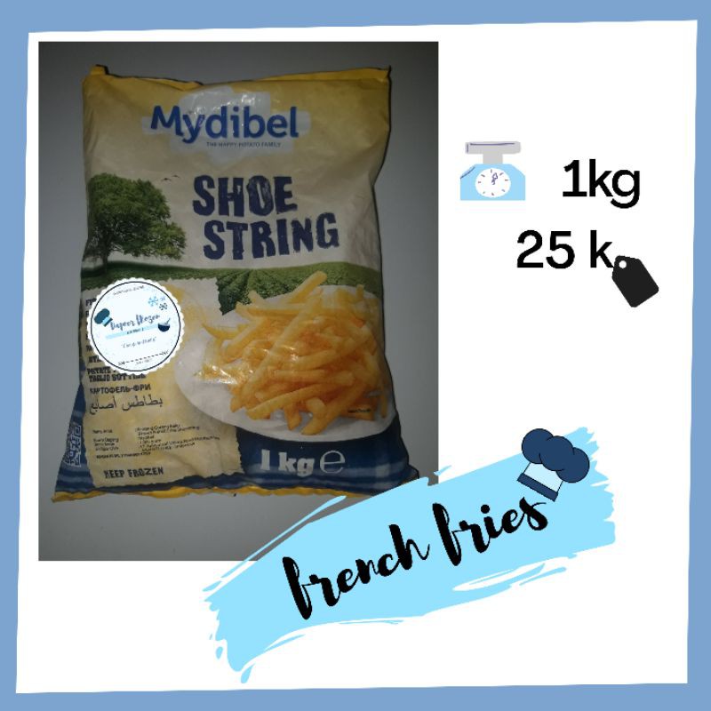 Jual MYDIBEL SHOE STRING/FRENCH FRIES/KENTANG GORENG MURAH | Shopee ...