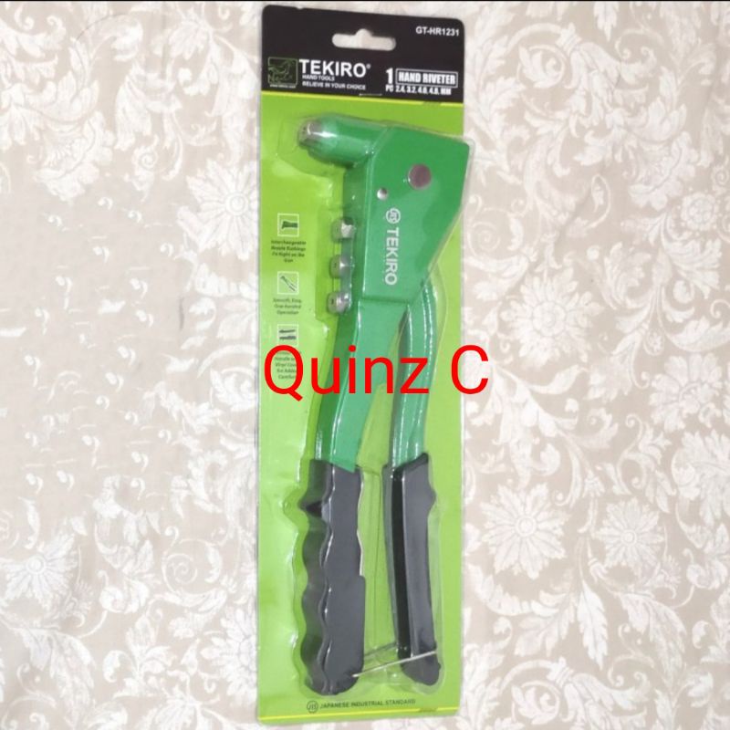 Jual tang Rivet Tekiro Hand Riveter Tekiro ORI | Shopee Indonesia