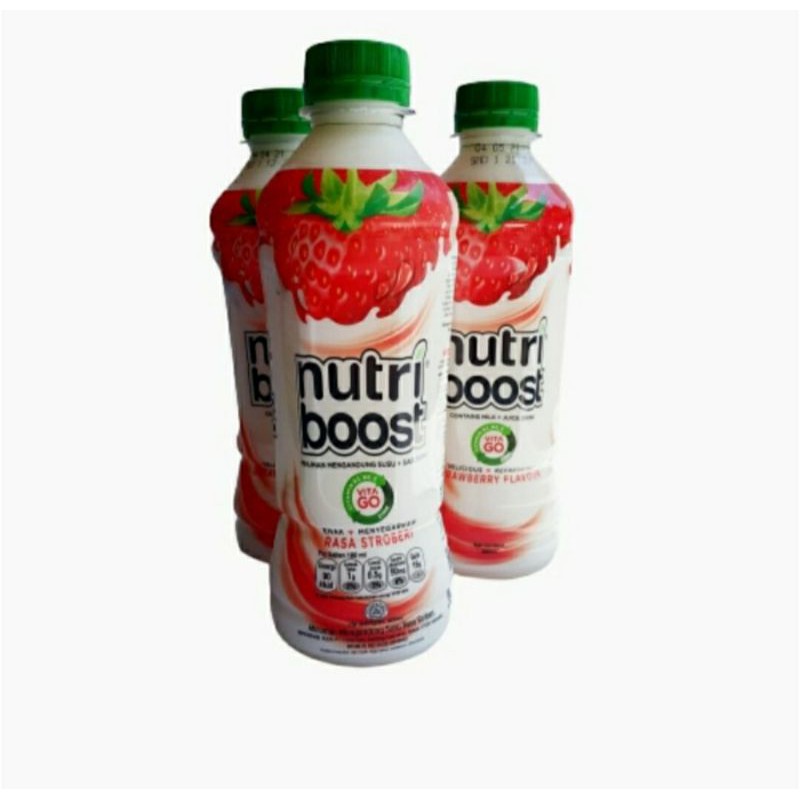 Jual Nutriboost Rasa Stroberi 300ml | Shopee Indonesia