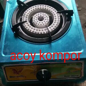 Jual KOMPOR GAS BUTTERFLY SATU TUNGKU API BESAR | Shopee Indonesia