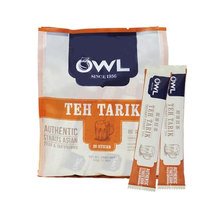 Jual Owl Teh Tarik Singapore 340gr (20sX17g) | Shopee Indonesia
