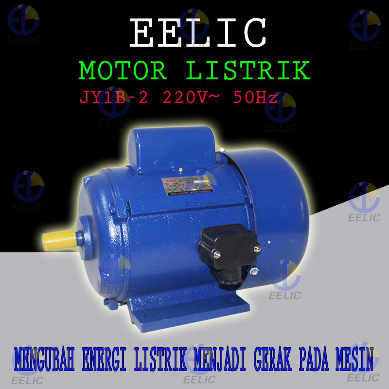 Jual EELIC MIL-JY1B2 Motor 0,37 KW 1/2 HP 2P Induksi Listrik Pengubah Energi Listrik | Shopee ...