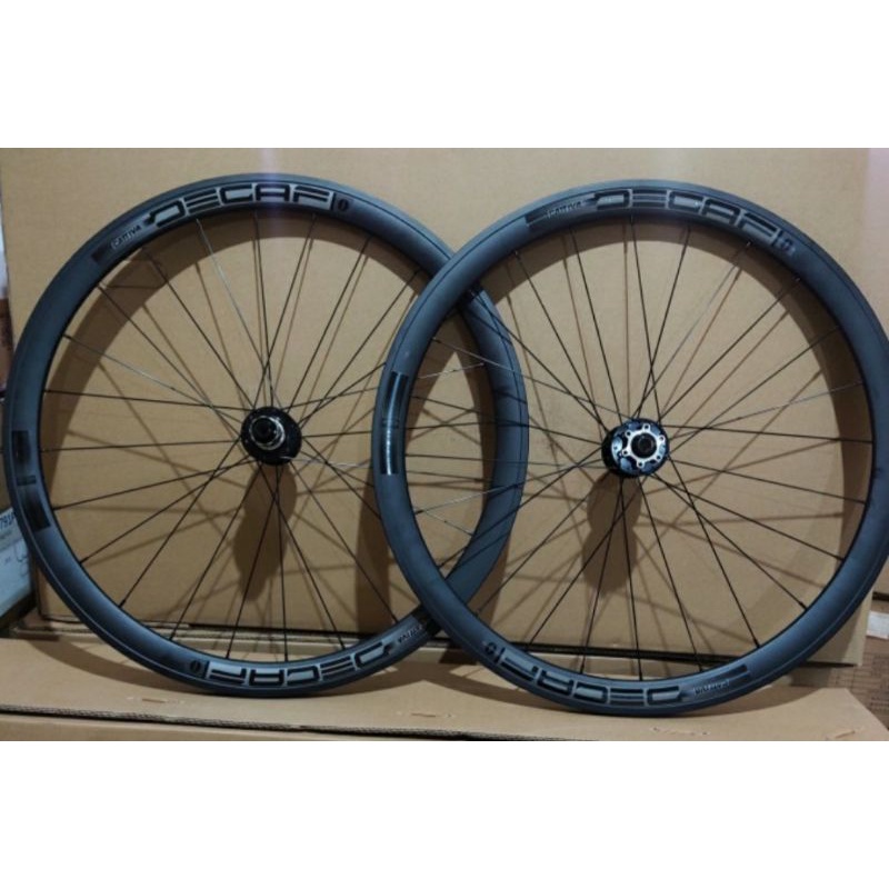 Jual Wheelset Decaf 700c Discbrake | Shopee Indonesia