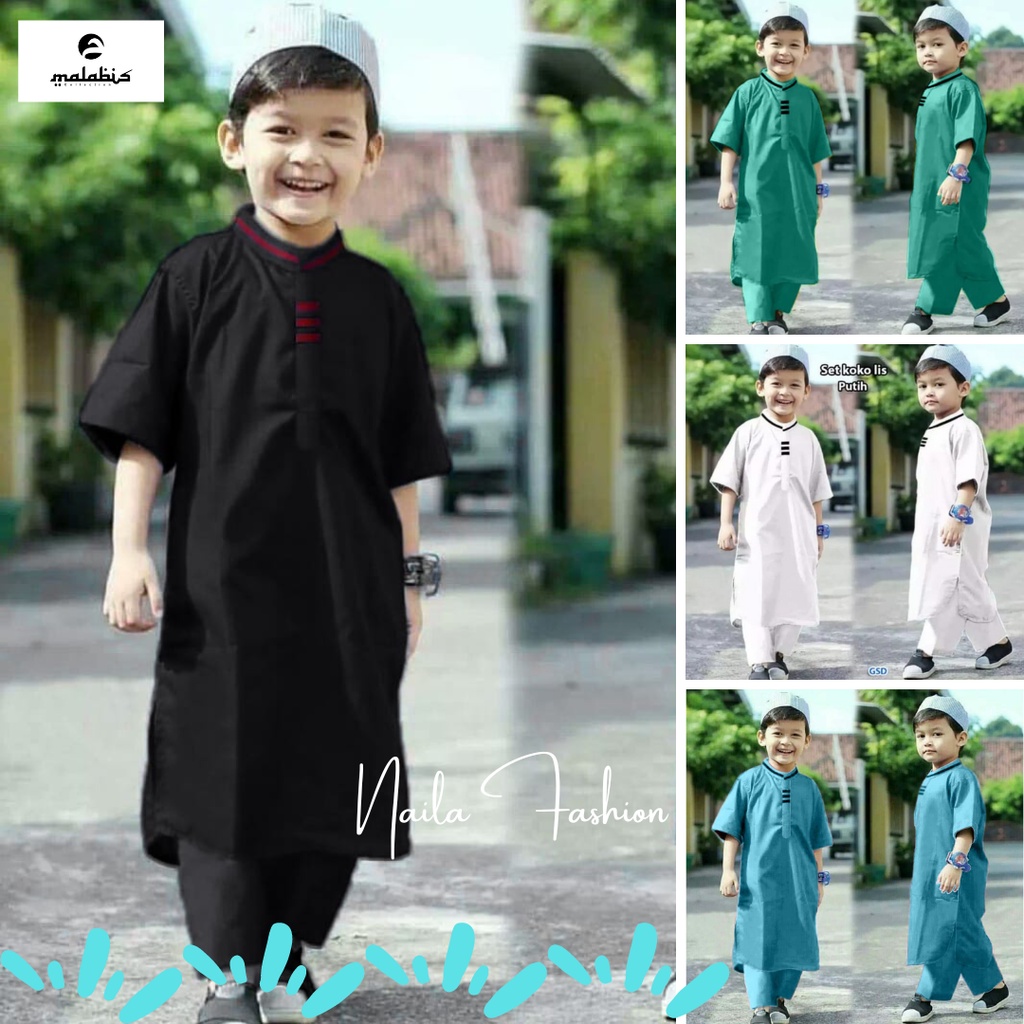 Jual Baju Koko Anak Laki Laki Model Lis Jubah Gamis Arken Anak Terbaru ...