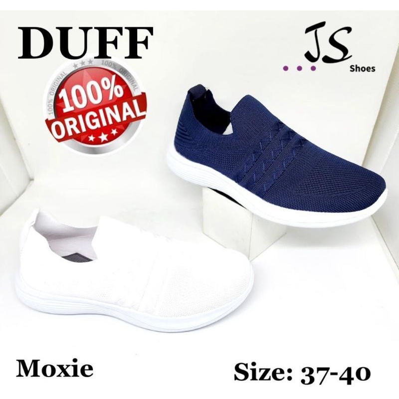 Jual DUFF MOXIE - SEPATU SNEAKERS SLOP WANITA DEWASA MERK DUFF | Shopee ...