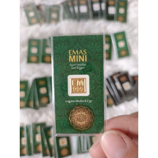 Jual READY STOK / PAKET box + EMAS MINI 0.025 - 0.2 gr / hampers ...
