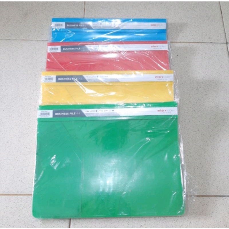 Jual Business File Interx A4 (1 Lembar) / Map Plastik Acco A4 Inter ...