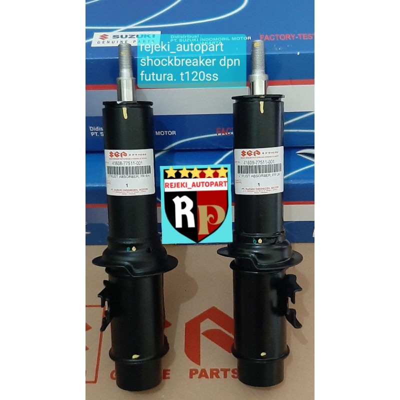 Jual SHOCKBREAKER SHOCK ABSORBER DEPAN FUTURA / T120SS ORIGINAL | Shopee Indonesia