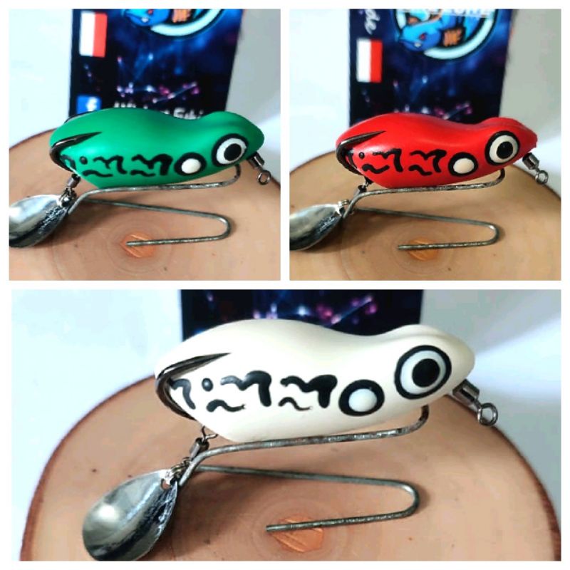 Jual Soft frog 5cm/lure casting/umpan mancing gabus/soft frog | Shopee ...