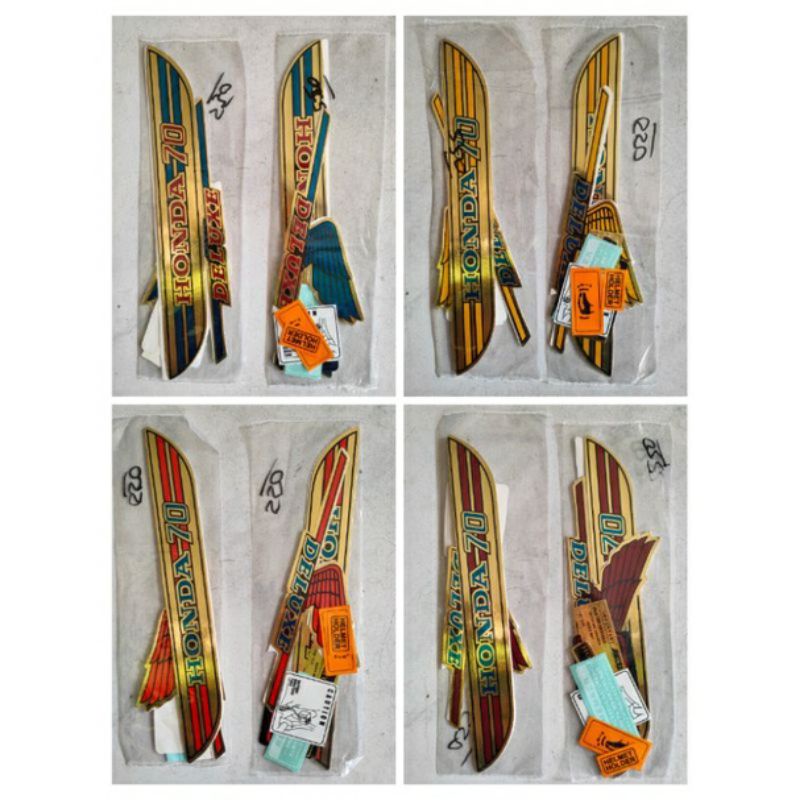 Jual STRIPING LISS STANDAR C70 BACKGROUND GOLD | Shopee Indonesia