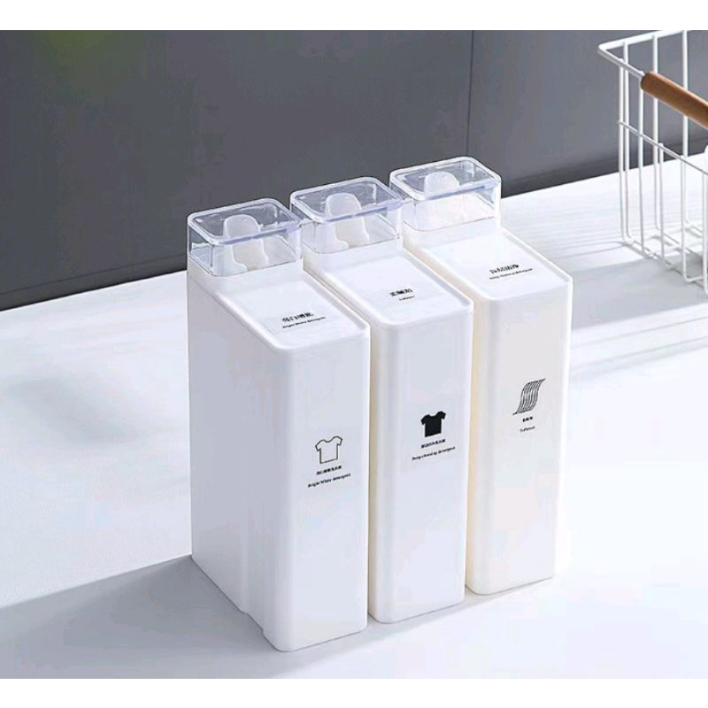 Jual Laundry detergen / botol laundry detergen 1100ml | Shopee Indonesia