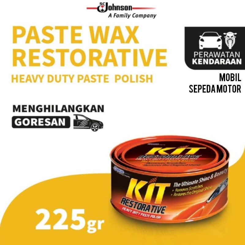Jual KIT Restorative Paste Wax tersedia varian 225gr dan 500gr Heavy ...