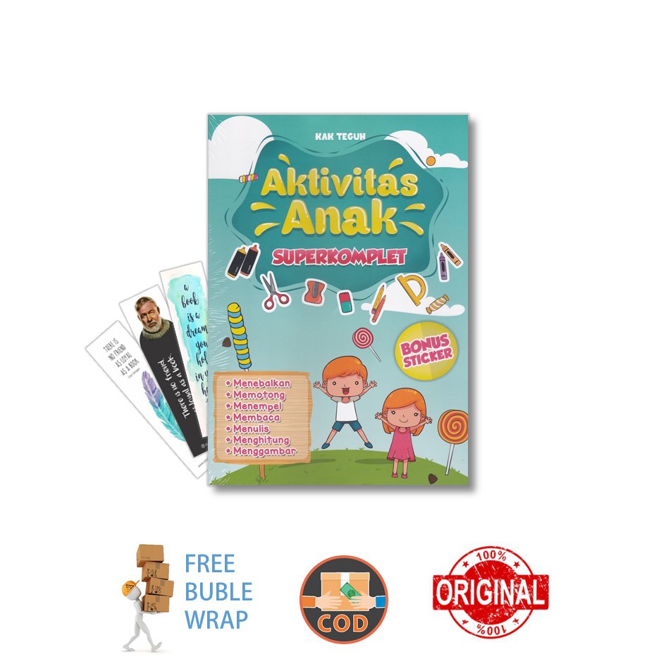 Jual Buku Aktivitas Anak Superkomplet (Charissa Publisher) | Shopee ...