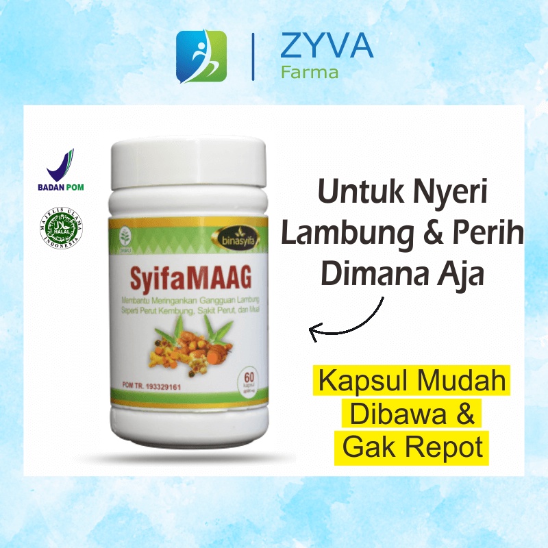 Jual Obat Maag Asam Lambung Kapsul Sifamaag Mag Magh Gerd Mual Kembung ...