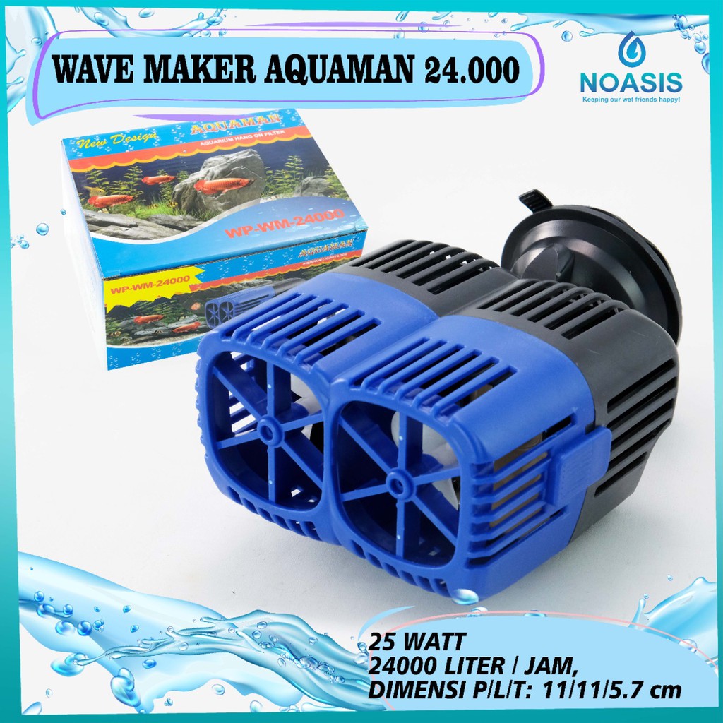 Jual WAVE MAKER AQUARIUM RECENT AA WM 24000 PEMBUAT GELOMBANG AQUARIUM ...