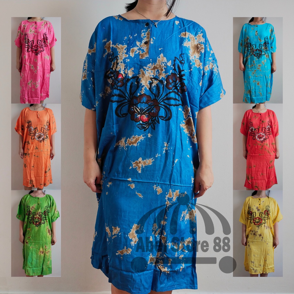 Jual Baju Daster Barong Bali Wanita Pakaian Santai Rumah Casual Motif ...