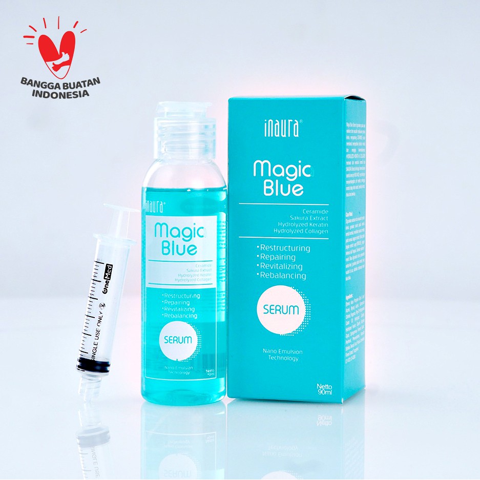 Jual Inaura Magia Blue Serum (MBS) 90ml | Shopee Indonesia