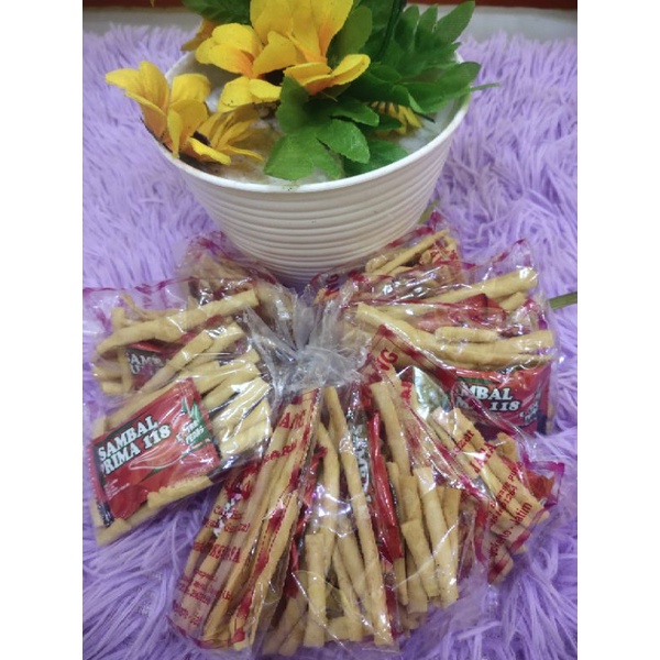 Jual Stick Bawang isi 10 bungkus (1 ikat) plus saos | Shopee Indonesia