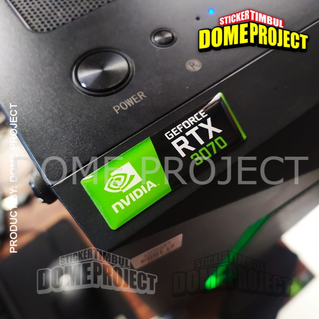Jual STIKER TIMBUL LAPTOP KOMPUTER PC LOGO VGA GEFORCE RTX 3060 STIKER ...