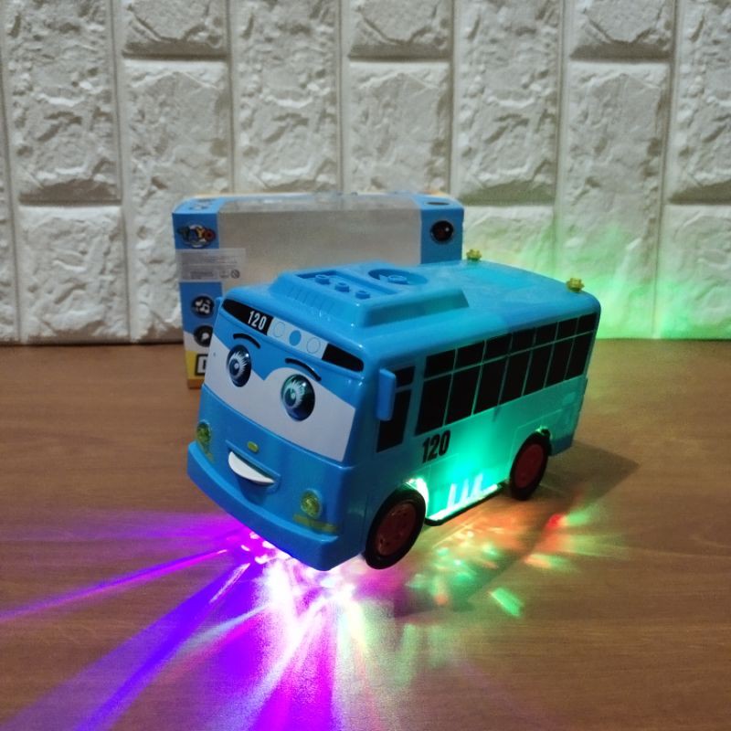 Jual Mainan Dancing Bus Tayo Bump and Go Musik Lampu | Shopee Indonesia