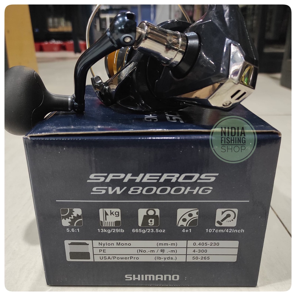 Jual Reel Shimano SPHEROS SW | Shopee Indonesia
