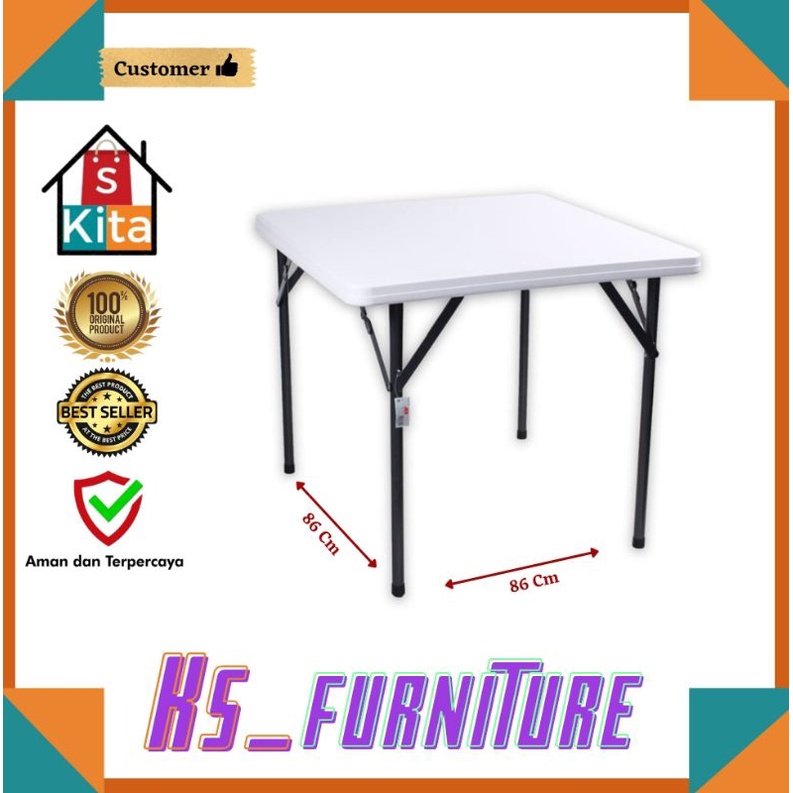 Jual Krisbow Meja Lipat Meja Teras Meja OUTDOOR meja Camping Meja makan ...