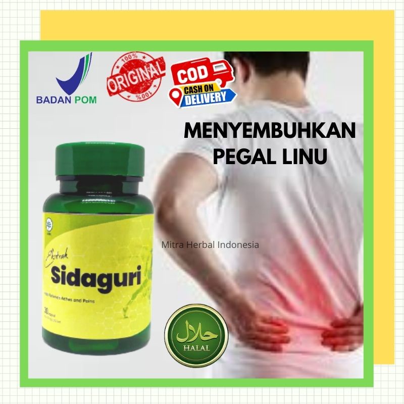 Jual ORIGINAL 100% SIDAGURI OBAT PEGAL LINU ASAM URAT ATASI NYERI SENDI ...