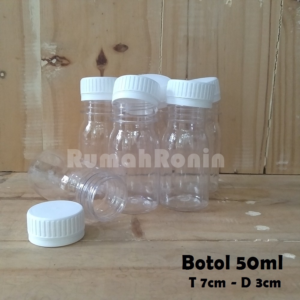 Jual Botol Plastik Kecil|Kemasan Plastik|Botol Kemasan|Botol 50ml ...