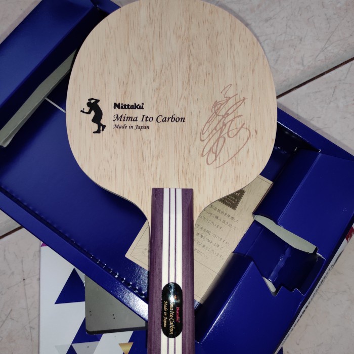 Jual Kayu Nittaku Mima Ito Carbon ST | Shopee Indonesia