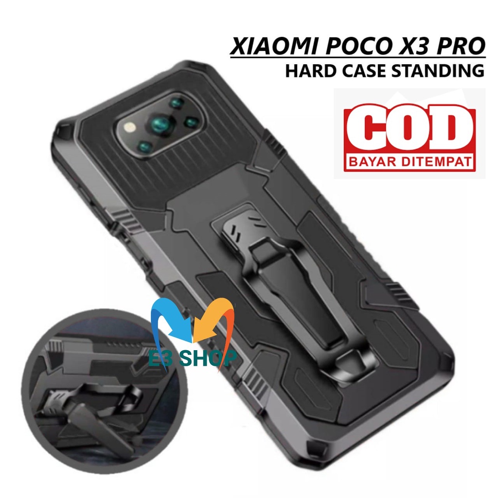 Jual XIAOMI POCO X3 PRO CASING STANDING BACK KLIP HARD CASE ROBOT NEW ...