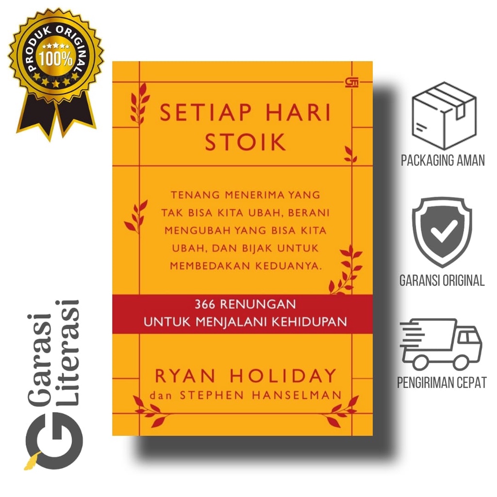 Jual Buku Setiap Hari Stoik (ORIGINAL) | Shopee Indonesia