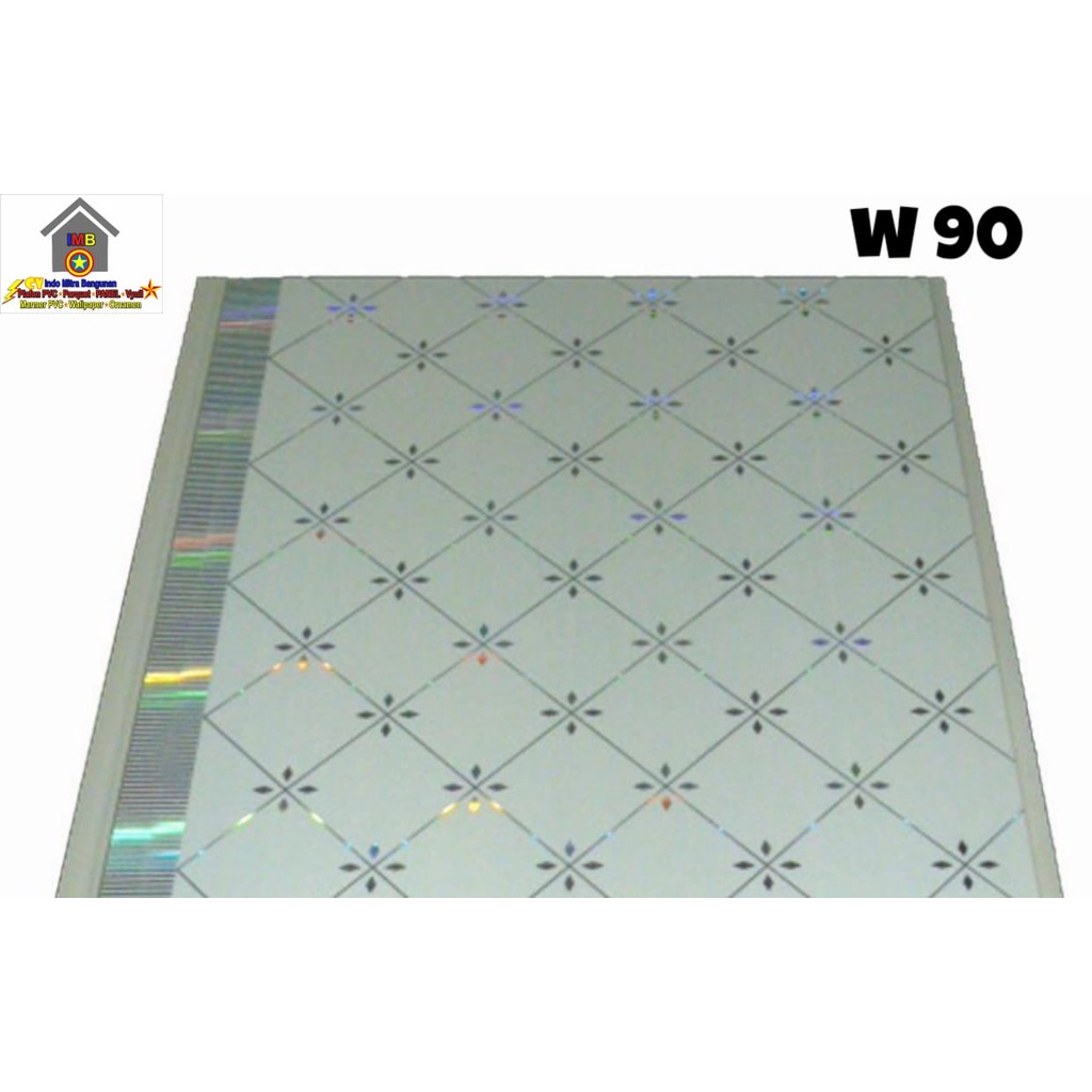 Jual Plavon PVC Lebar 20cm Kualitas 8mm premium tebal dan berkualitas ...