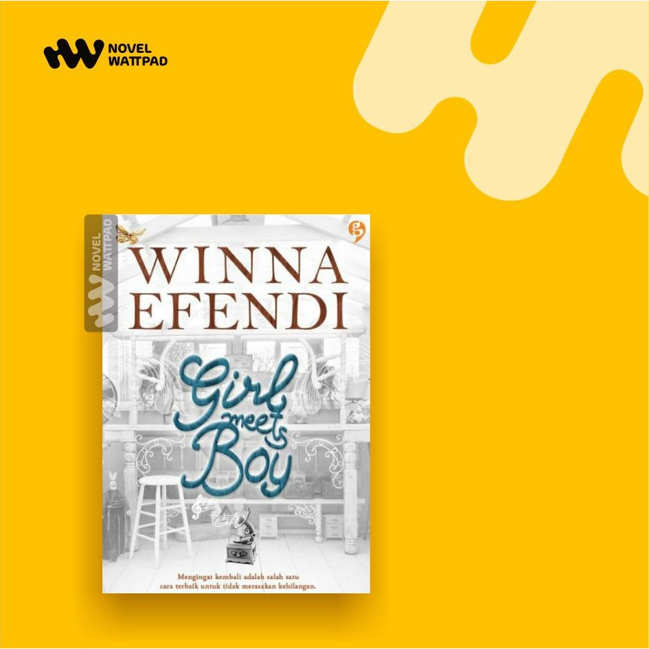 Jual NOVEL GIRL MEETS BOY WINNA EFENDI | Shopee Indonesia