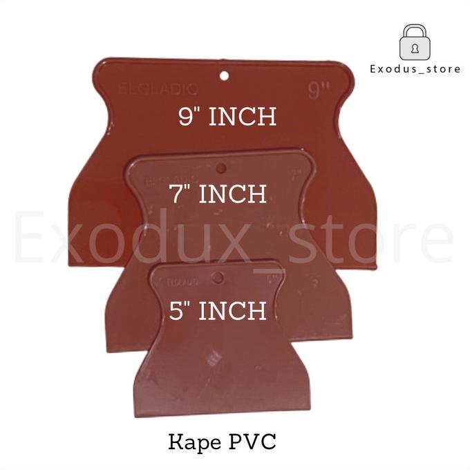 Jual Kape plastik PVC skrap plastik 5 inch 7 inch 9 inch / scrapper ...