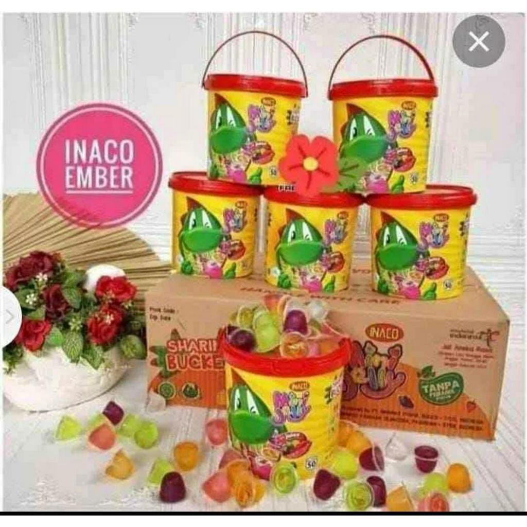 Jual Inaco Mini Jelly Bucket (50pcs-750g) - jeli enak harga murah ...