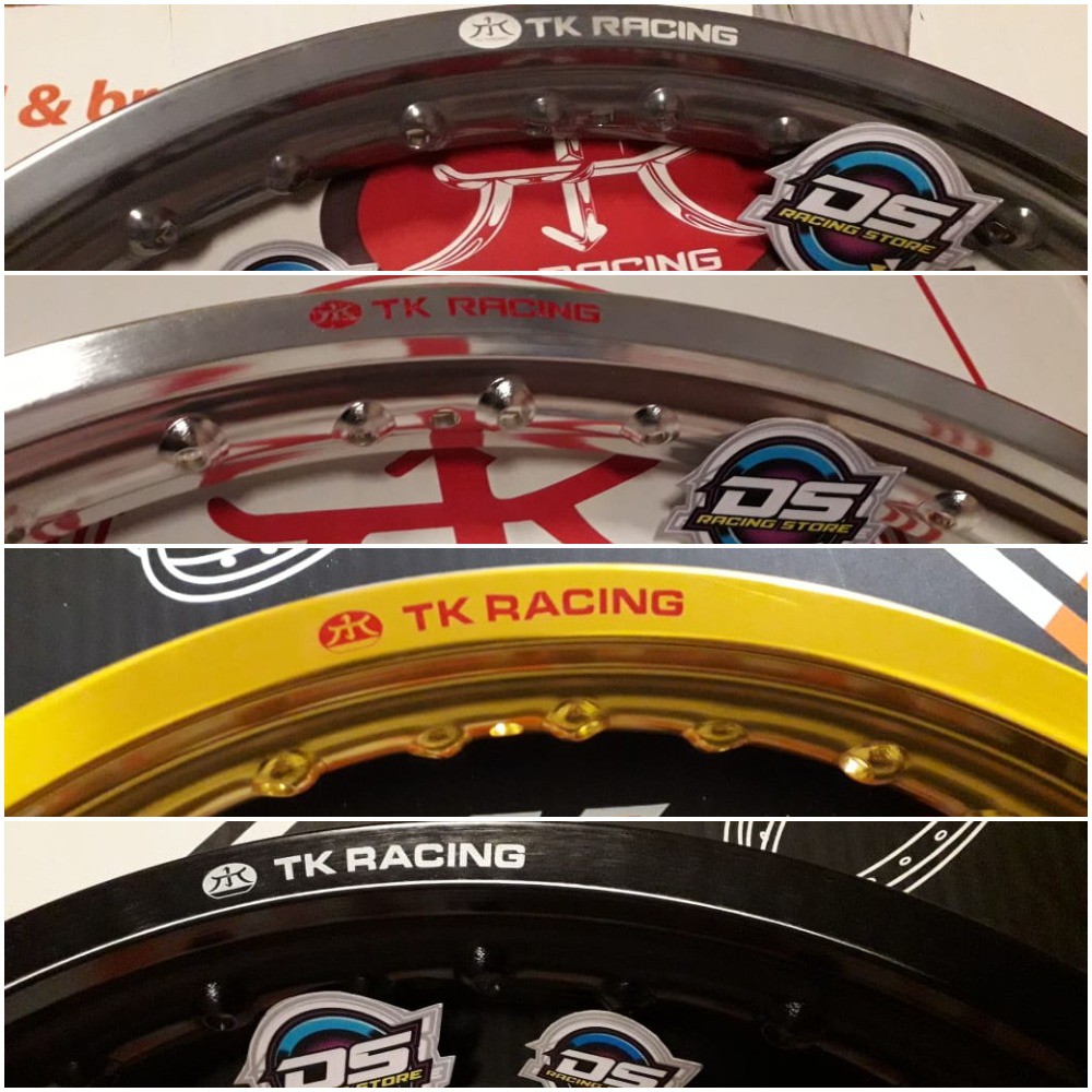 Jual Velg TK Racing Bright Ring 17 Warna Gold-Silver-Hitam All Size ...