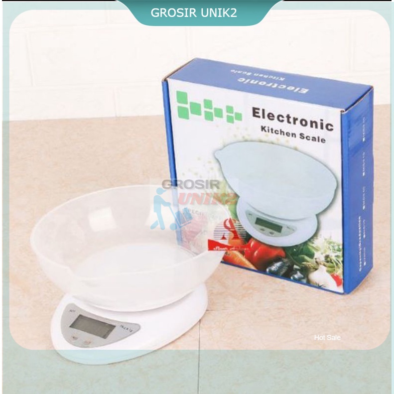Jual Timbangan Dapur Digital Mangkok / Timbangan Kue 5kg TIMBANGAN MANGKOK | Shopee Indonesia