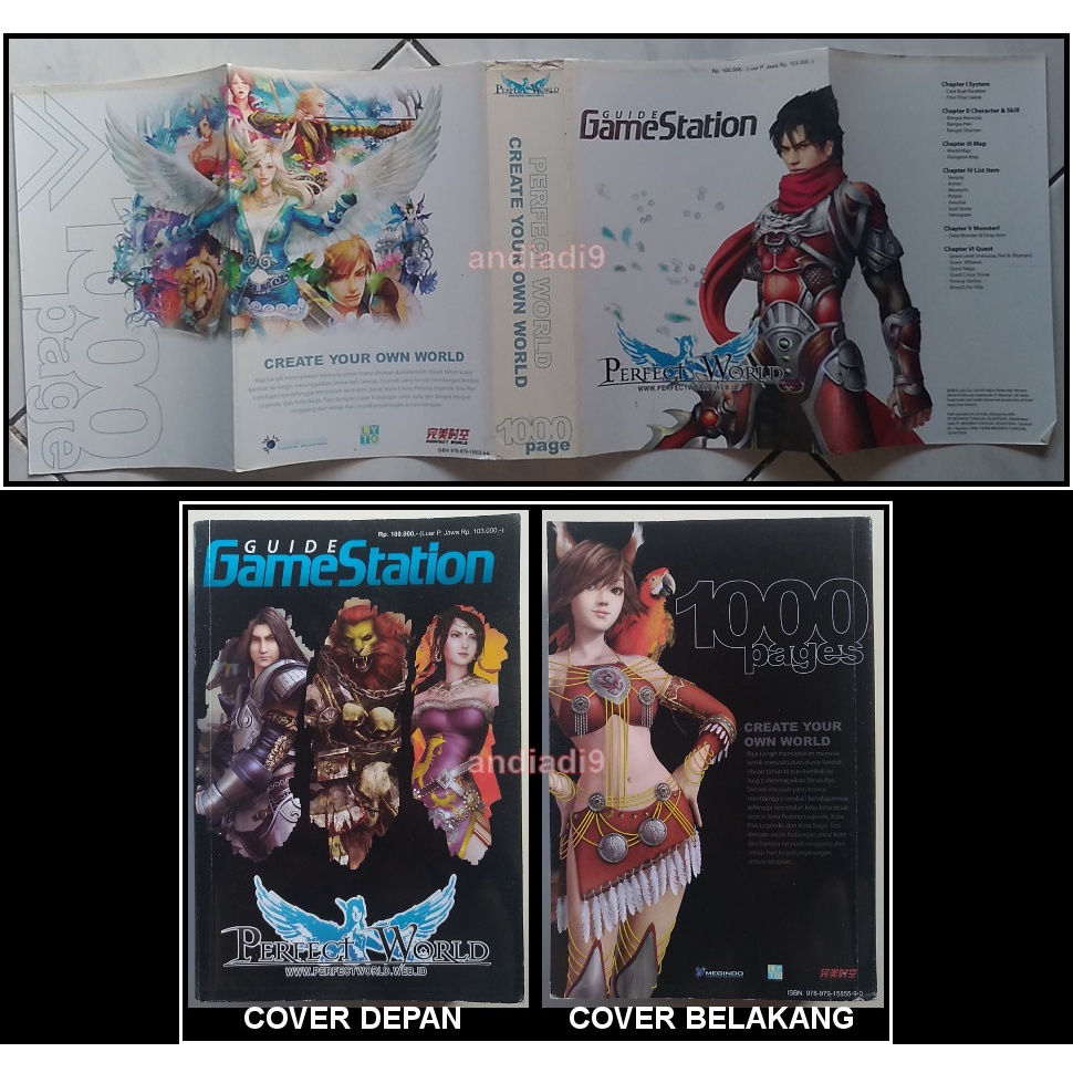 Jual PANDUAN GAME GAMESTATION GUIDE PERFECT WORLD BAHASA INDONESIA ...