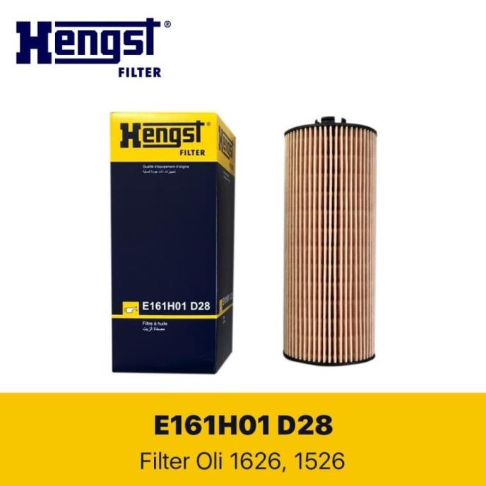 Jual Filter Oli Bus / Bis Mercy E161H01D28 untuk bus 1525, 1526 , 1626 ...