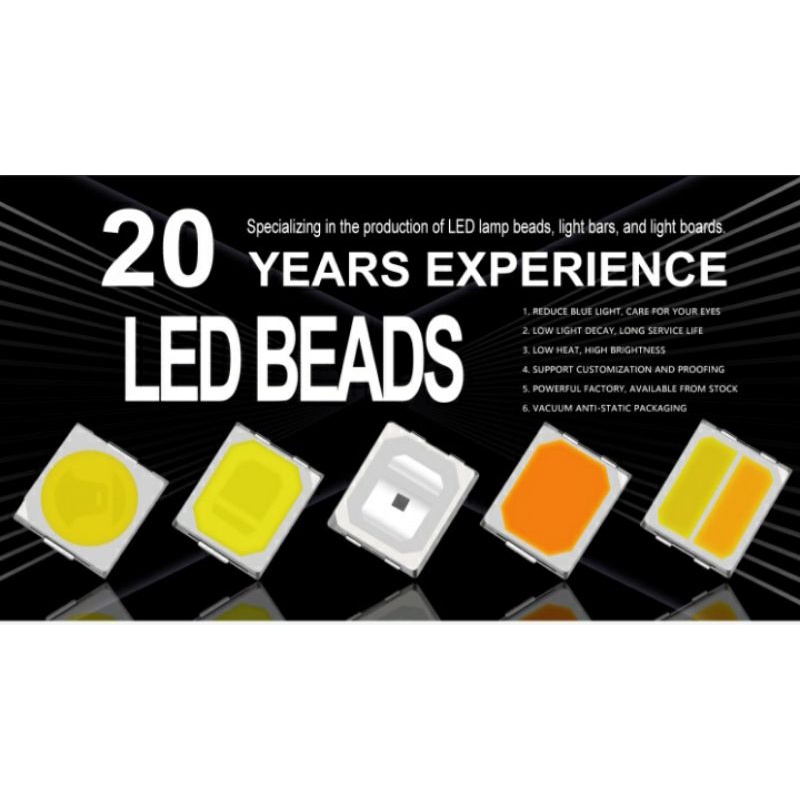 Jual smd led chip 6v 2835 putih kuning hijau biru merah /1000pcs ...