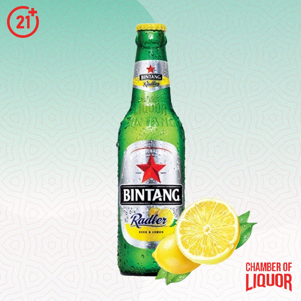 Jual Beer Bintang Radler Lemon Pint / Bir Bintang 330ml | Shopee Indonesia