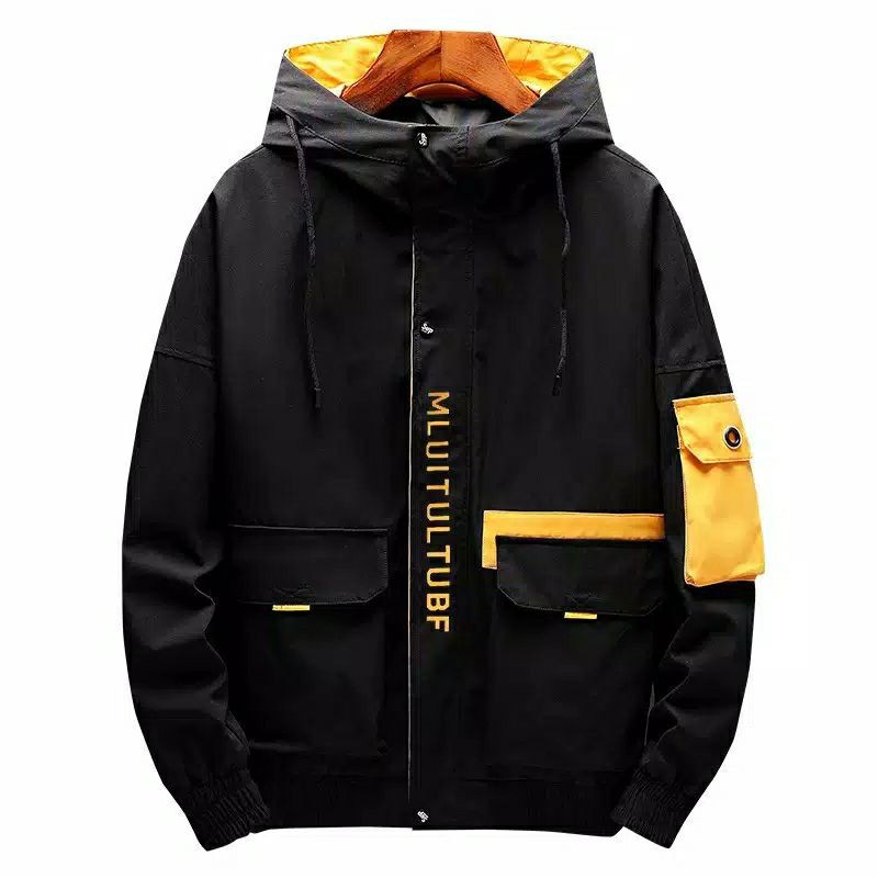 Jual Jaket Pria MLuitultuBF Jaket Parka Kanvas | Shopee Indonesia