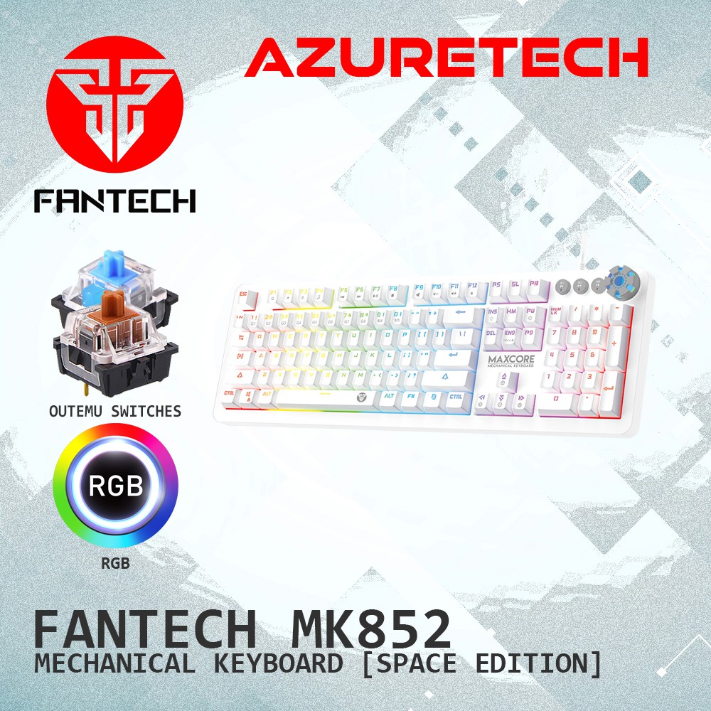 Jual Fantech MK852 MAXCORE Space Edition Mechanical Gaming Keyboard ...