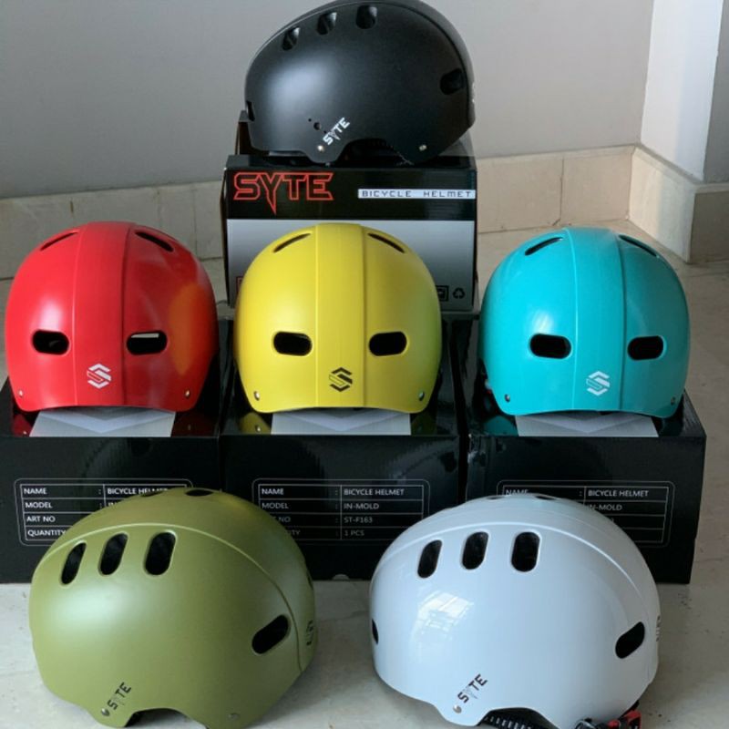 Jual HELM BATOK BMX PACIFIC SYTE ST-F163 ORIGINAL HELM SEPEDA HELM ...