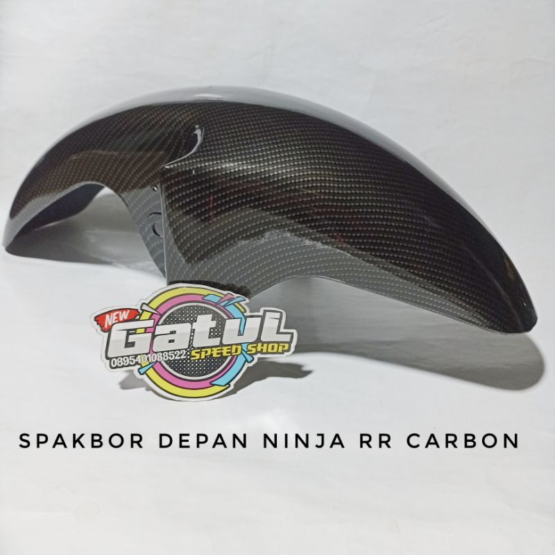 Jual spakbor depan ninja r/rr carbon harian | Shopee Indonesia