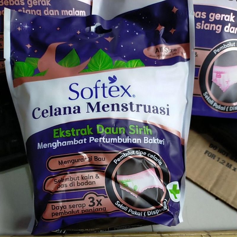 Jual SOFTEX CELANA MENSTRUASI(all/extra size) | Shopee Indonesia